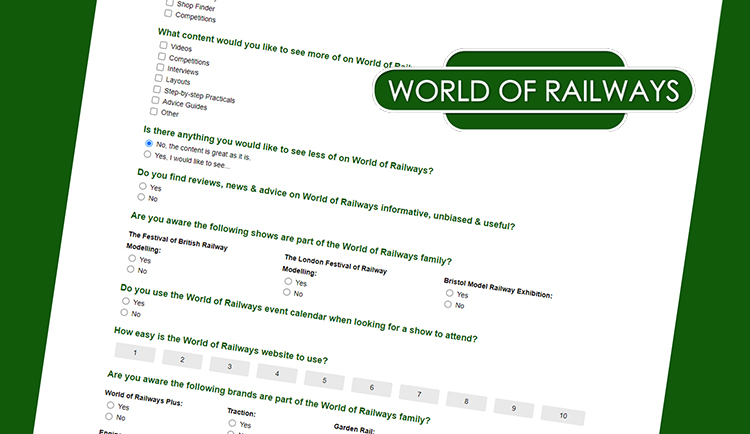 Word of Railways website user feedback survey - BRM Magazine - RMweb