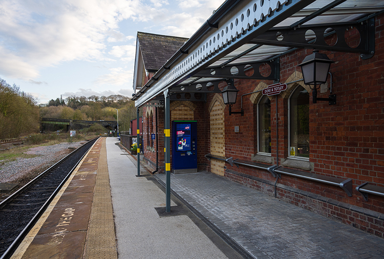 This weekend: construction of second platform at Dore & Totley - World ...