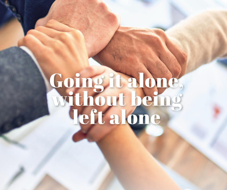 Going it alone without being left alone | How experts can help you self ...