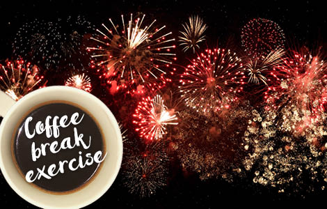 How To Write | Coffee-break exercise | Fireworks | Writers Online