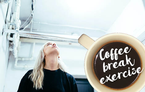How To Write | Coffee-break exercise | Look up | Writers Online