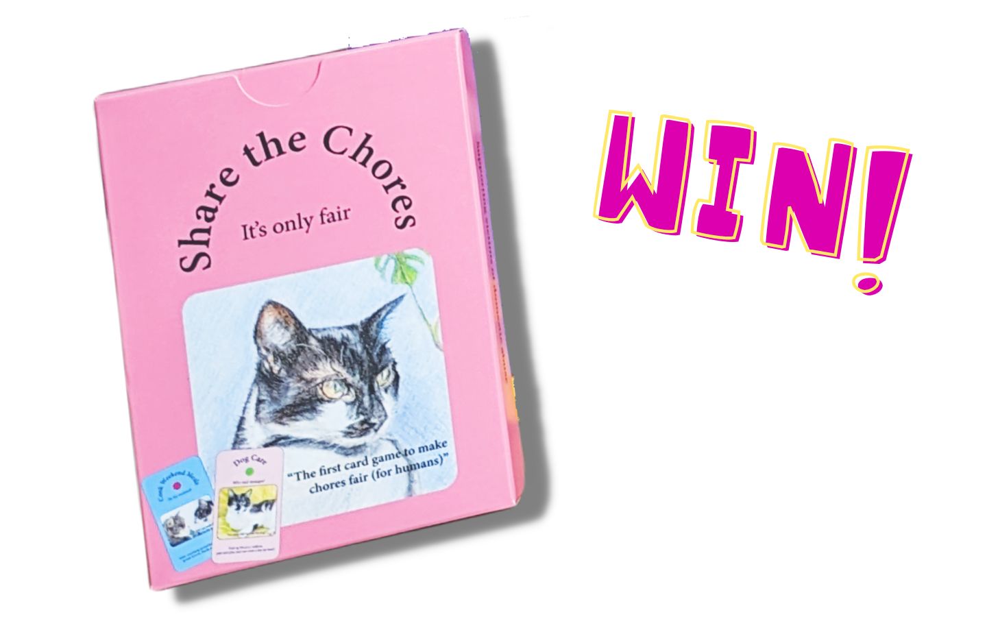 Win cat-themed Share the Chores cards! - Your Cat